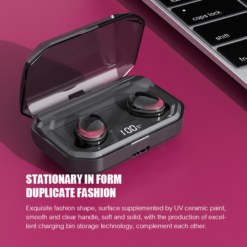 Buy X10 TWS Bluetooth HIFI Wireless Earphones Headphone Stereo Sport ...