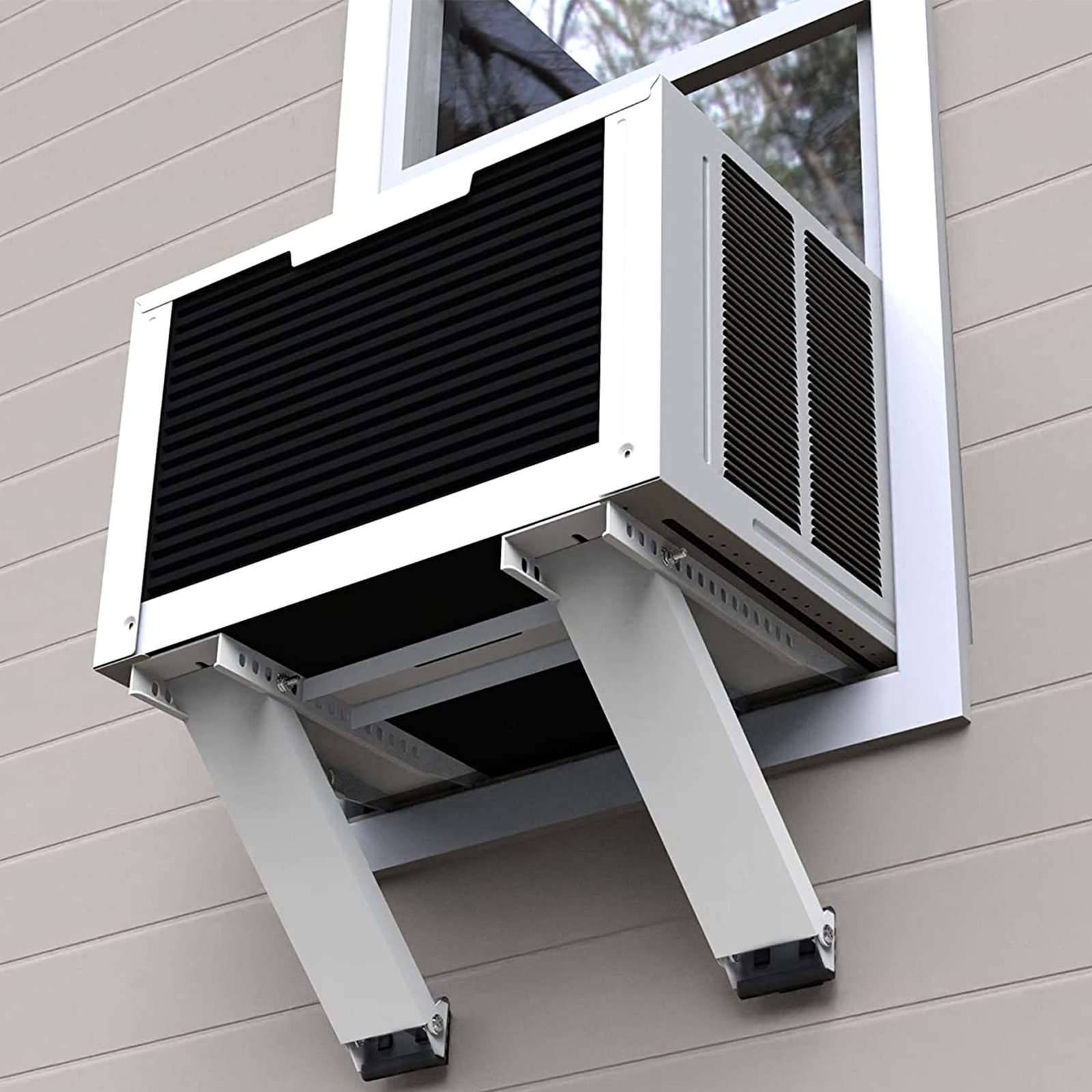 BEKAY Window Air Conditioner Bracket , Window AC Support Heavy Duty ...