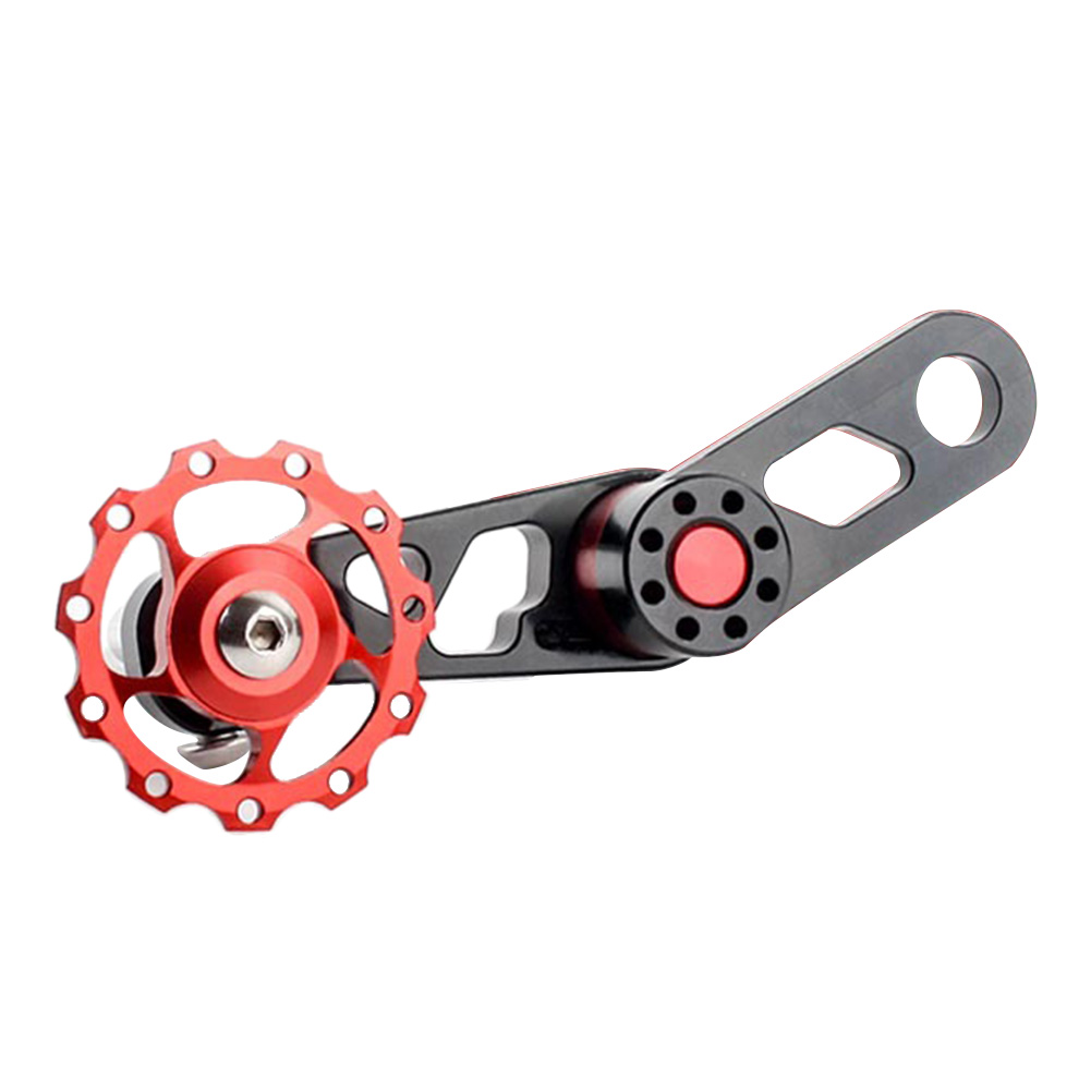 Buy Aluminum Folding Bike Chain Guide Wheel Disc Oval Tooth Dial Chain ...
