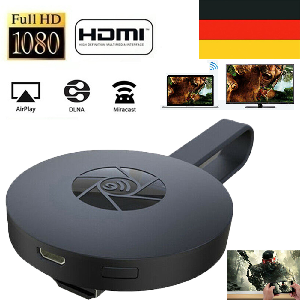 1080P WIFI Miracast Dongle Screen HDMI Streamer Video TV Android IOS | eBay