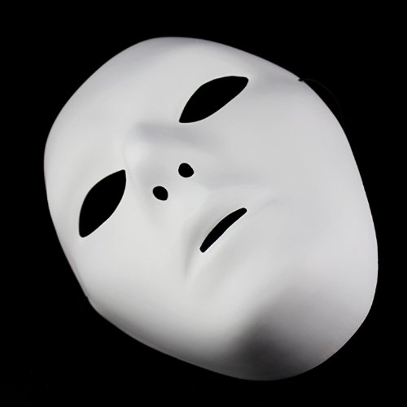 Unisex White Full Face Mask Jabbawockeez Masquerade Party Dance Mask ...